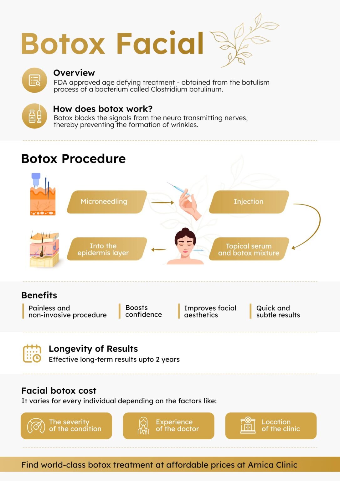 Get Glowing Skin with Botox Treatment in Pune | Arnica Clinic