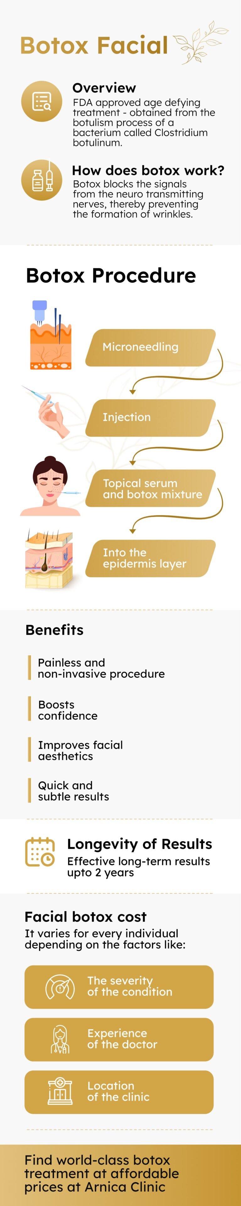 Get Glowing Skin with Botox Treatment in Pune | Arnica Clinic